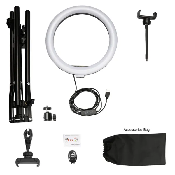 10 Inch LED Ring Light Kit – Mebior