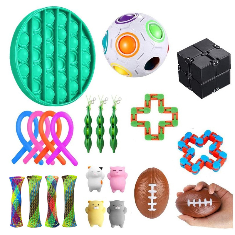 Sensory Fidget Toys Set 22 Pcs Sensory Toy Set Antistress Relief – Mebior