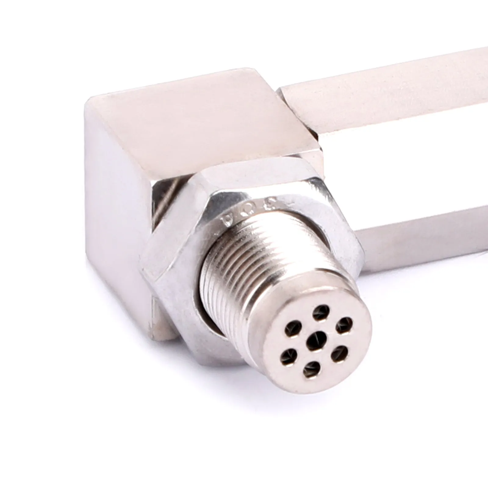 90° O2 Oxygen Sensor Spacer Engine Light CEL Check Bung Mini Catalytic ...