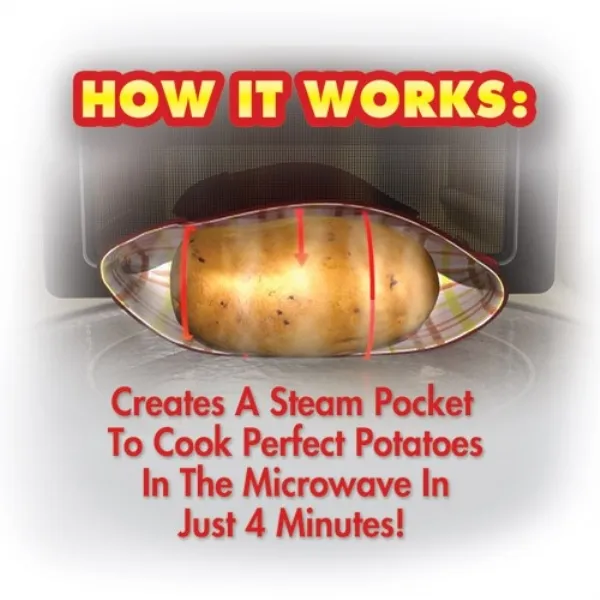 Potato Express Microwave Potato Cooker – Mebior